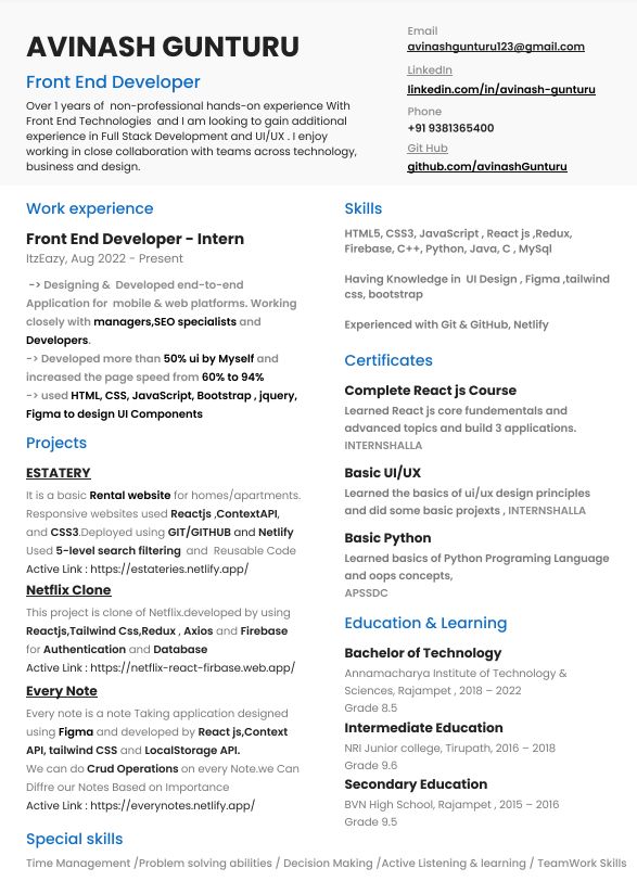 AVINASH GUNTURU on LinkedIn: #design #reactjs #ui #ux #css #javascript ... AVINASH GUNTURU on LinkedIn: #design #reactjs #ui #ux #css #javascript ...