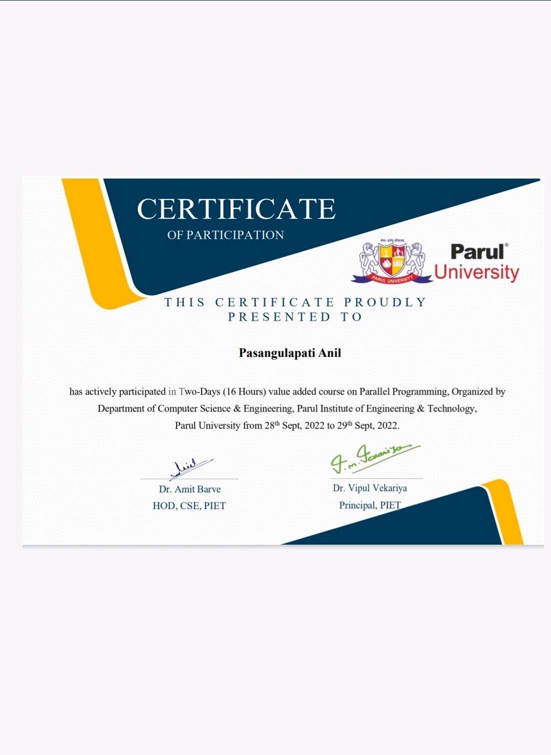 pasangulapati anil on LinkedIn: #programming #parallelprogramming # ... pasangulapati anil on LinkedIn: #programming #parallelprogramming # ...