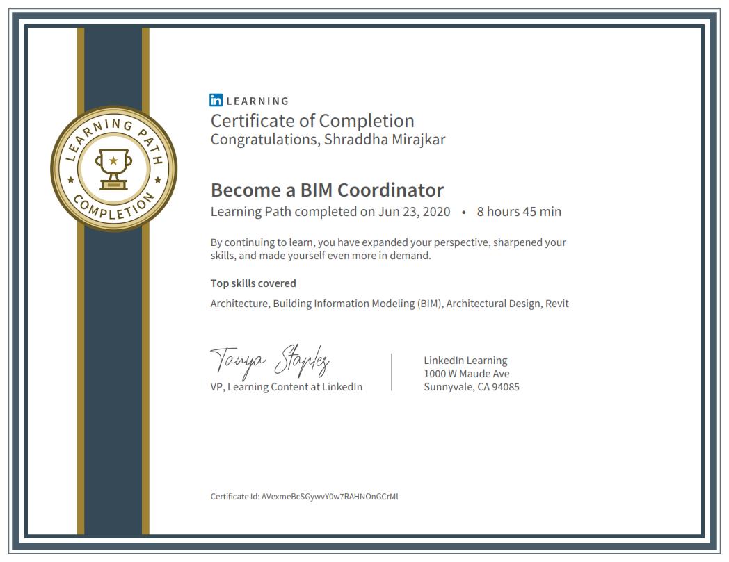 Shraddha Mirajkar on LinkedIn: #bimcoordinator Shraddha Mirajkar on LinkedIn: #bimcoordinator