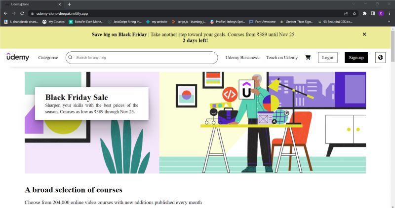 Deepak Kumar on LinkedIn: #codingshuttel #coding #webdevelopment #udemy Deepak Kumar on LinkedIn: #codingshuttel #coding #webdevelopment #udemy