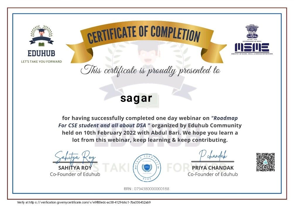 Gaja sagar on LinkedIn: #dsa #roadmap #future Gaja sagar on LinkedIn: #dsa #roadmap #future