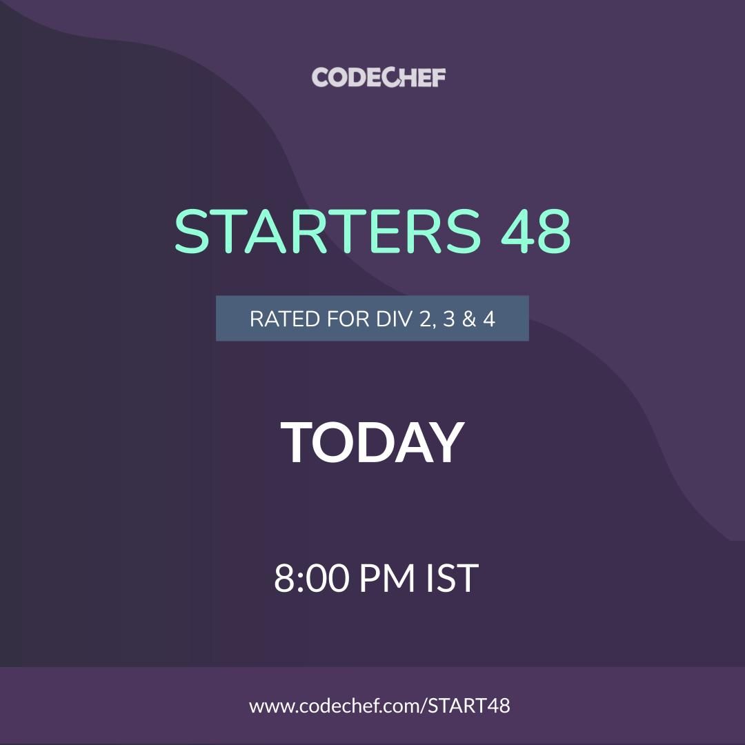 #codechef #codingisfun | CodeChef #codechef #codingisfun | CodeChef