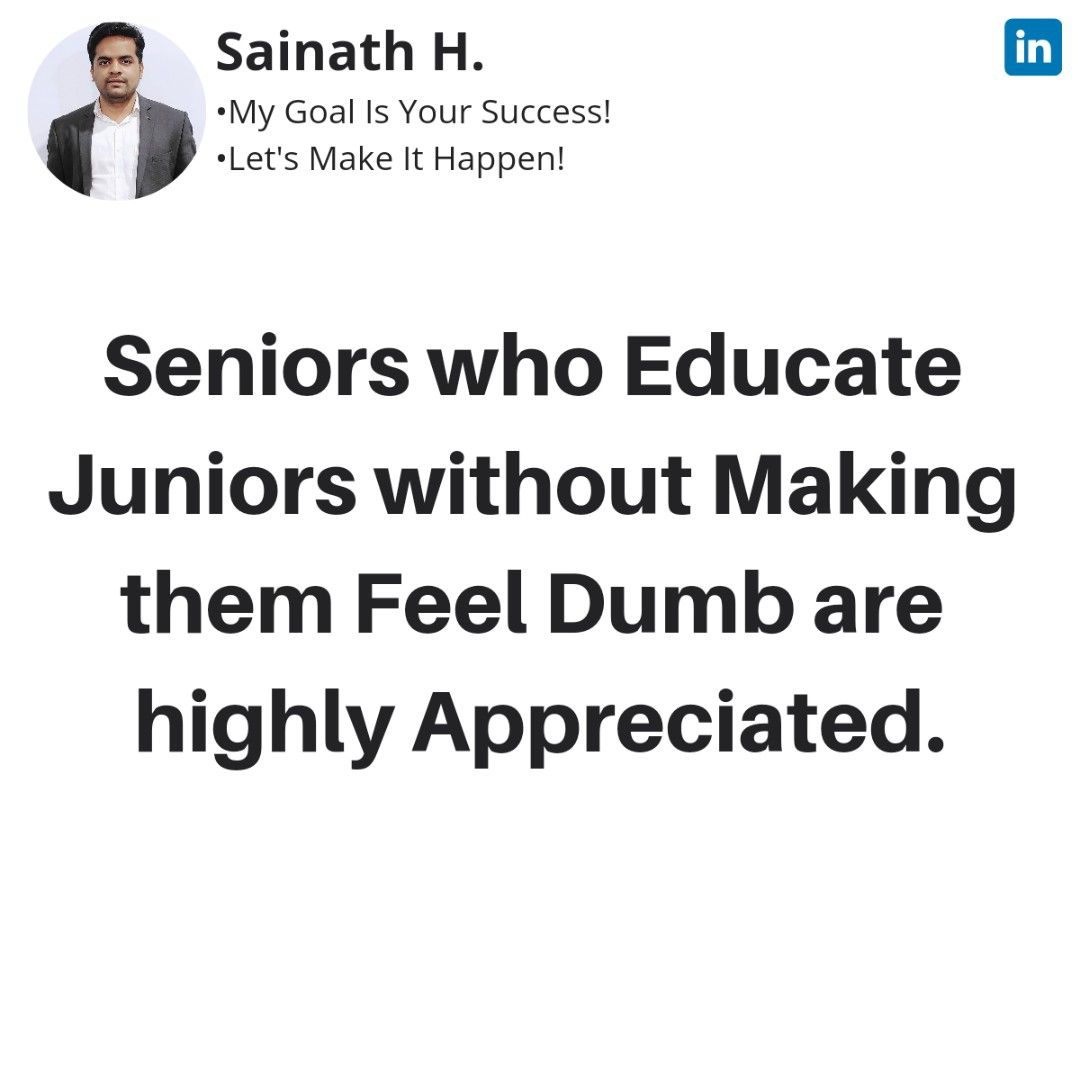 SRILAKSHMI MOLLI on LinkedIn: In very rare case only we meet this type ... SRILAKSHMI MOLLI on LinkedIn: In very rare case only we meet this type ...
