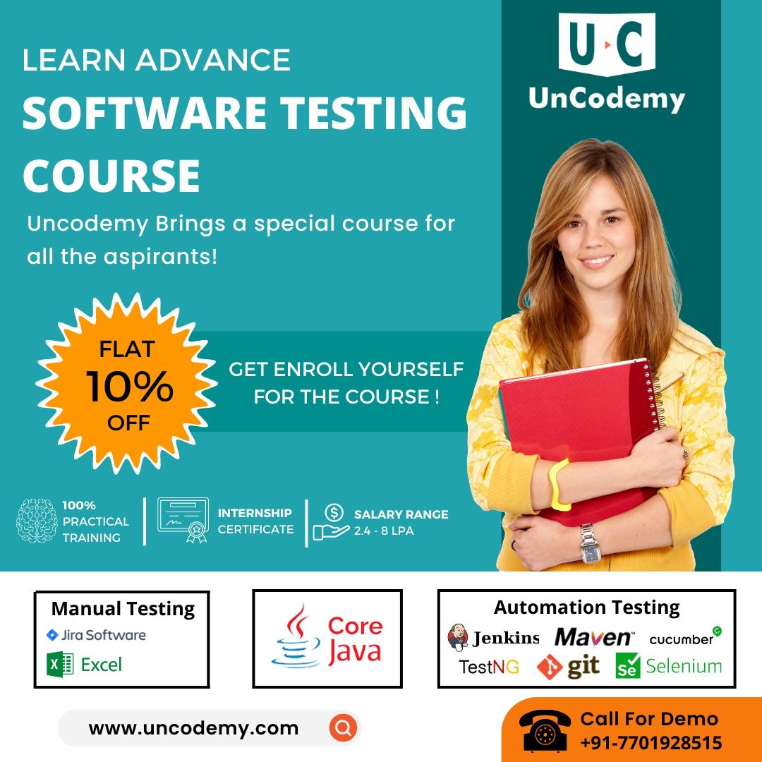 Uncodemy on LinkedIn: #softwaretesting #testing #qa # ... Uncodemy on LinkedIn: #softwaretesting #testing #qa # ...