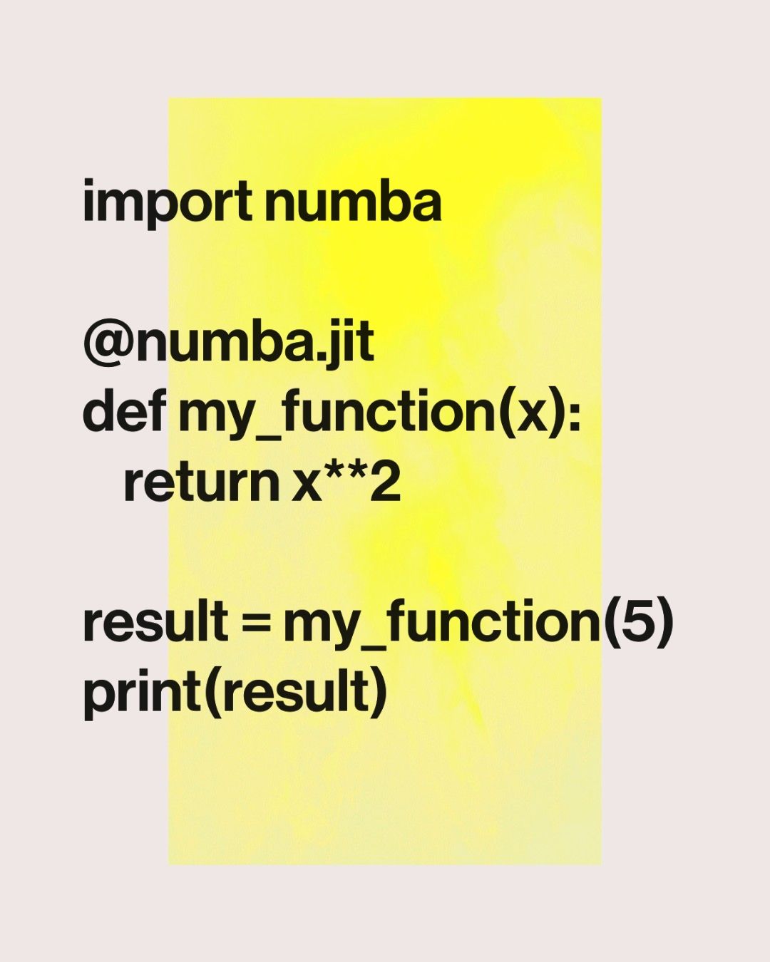 Abhishek Srivastava on LinkedIn: #python #computing #numba #ai Abhishek Srivastava on LinkedIn: #python #computing #numba #ai