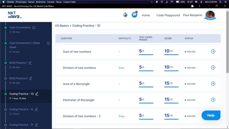 Completed practice-1D #ccbp #nxtwave #pythonprogramming # ... Completed practice-1D #ccbp #nxtwave #pythonprogramming # ...