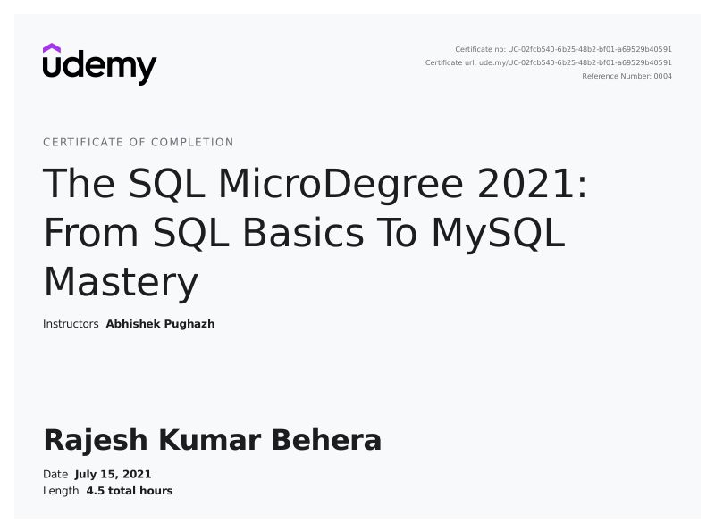 Rajesh Kumar Behera on LinkedIn: #mysql #sql #sqlbasics #datascientist ... Rajesh Kumar Behera on LinkedIn: #mysql #sql #sqlbasics #datascientist ...