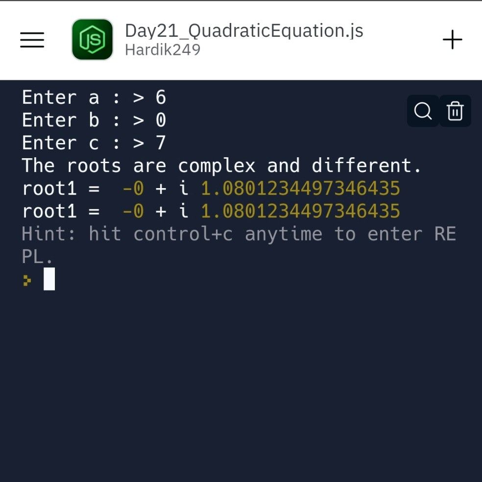 Hardik Kotak on LinkedIn: #day21 #coding #programming ... Hardik Kotak on LinkedIn: #day21 #coding #programming ...