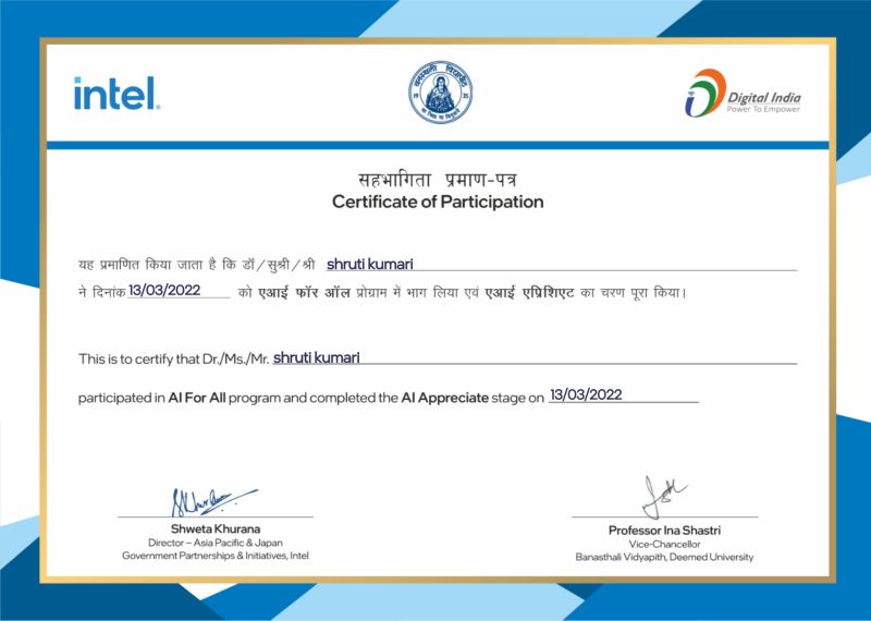 Shruti kumari on LinkedIn: #aiforall #opportunity #aiforall # ... Shruti kumari on LinkedIn: #aiforall #opportunity #aiforall # ...