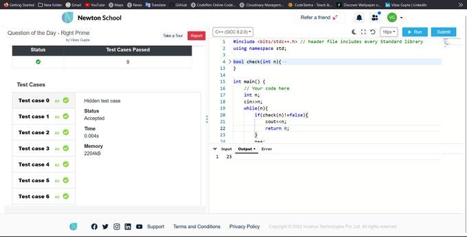 Vikas Gupta on LinkedIn: #newtonschool #coding #community #51daysofcode Vikas Gupta on LinkedIn: #newtonschool #coding #community #51daysofcode
