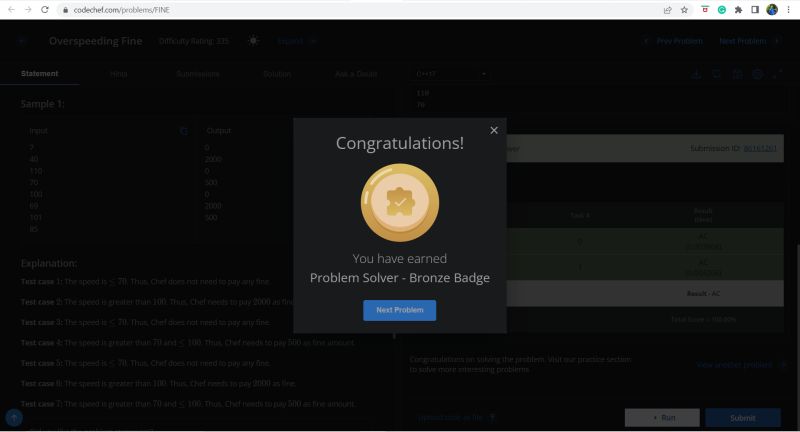 Vedang Sasane on LinkedIn: #codechef #contest #competitivecoding Vedang Sasane on LinkedIn: #codechef #contest #competitivecoding