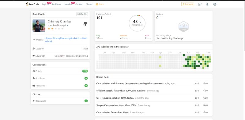Chinmay Khamkar on LinkedIn: #leetcode #dsa #competitivecoding #c # ... Chinmay Khamkar on LinkedIn: #leetcode #dsa #competitivecoding #c # ...