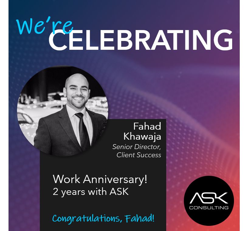 ASK Consulting on LinkedIn: #workmilestone #workanniversary | 32 comments ASK Consulting on LinkedIn: #workmilestone #workanniversary | 32 comments