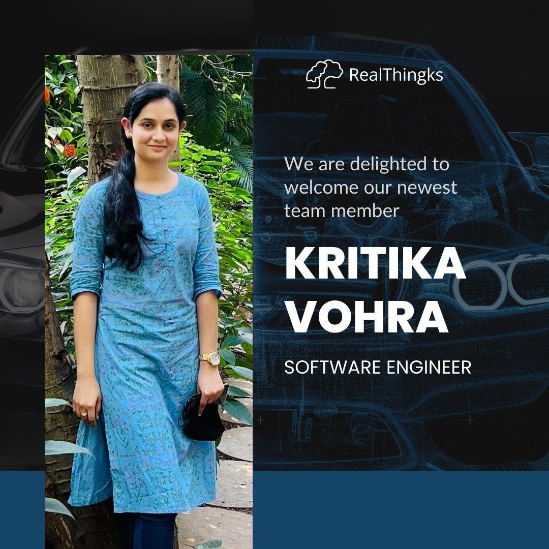 RealThingks GmbH on LinkedIn: We are delighted to welcome Kritika Vohra ... RealThingks GmbH on LinkedIn: We are delighted to welcome Kritika Vohra ...