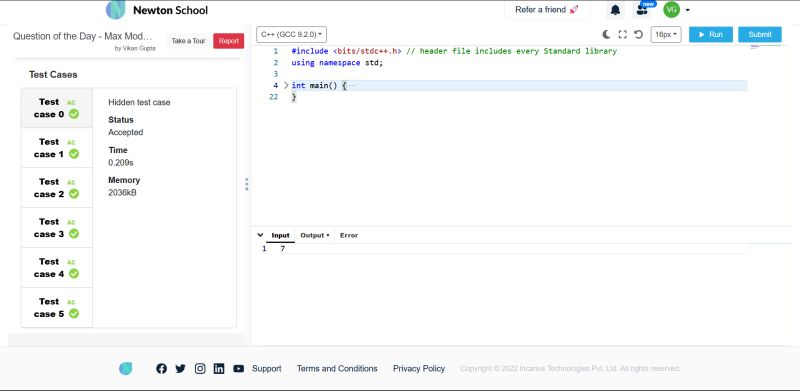Vikas Gupta on LinkedIn: #newtonschool #coding #community #51daysofcode Vikas Gupta on LinkedIn: #newtonschool #coding #community #51daysofcode