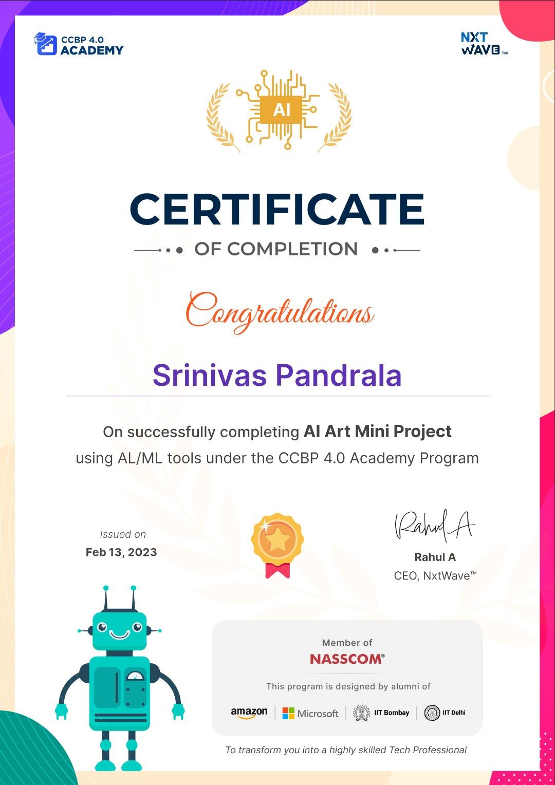 srinivas pandrala on LinkedIn: #nxtwave #nxtwaveteam #rahulattuluri srinivas pandrala on LinkedIn: #nxtwave #nxtwaveteam #rahulattuluri