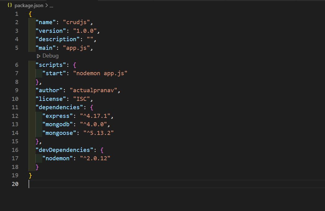 Pranav Jadhav on LinkedIn: A basic CRUD REST API using NodeJS as ... Pranav Jadhav on LinkedIn: A basic CRUD REST API using NodeJS as ...