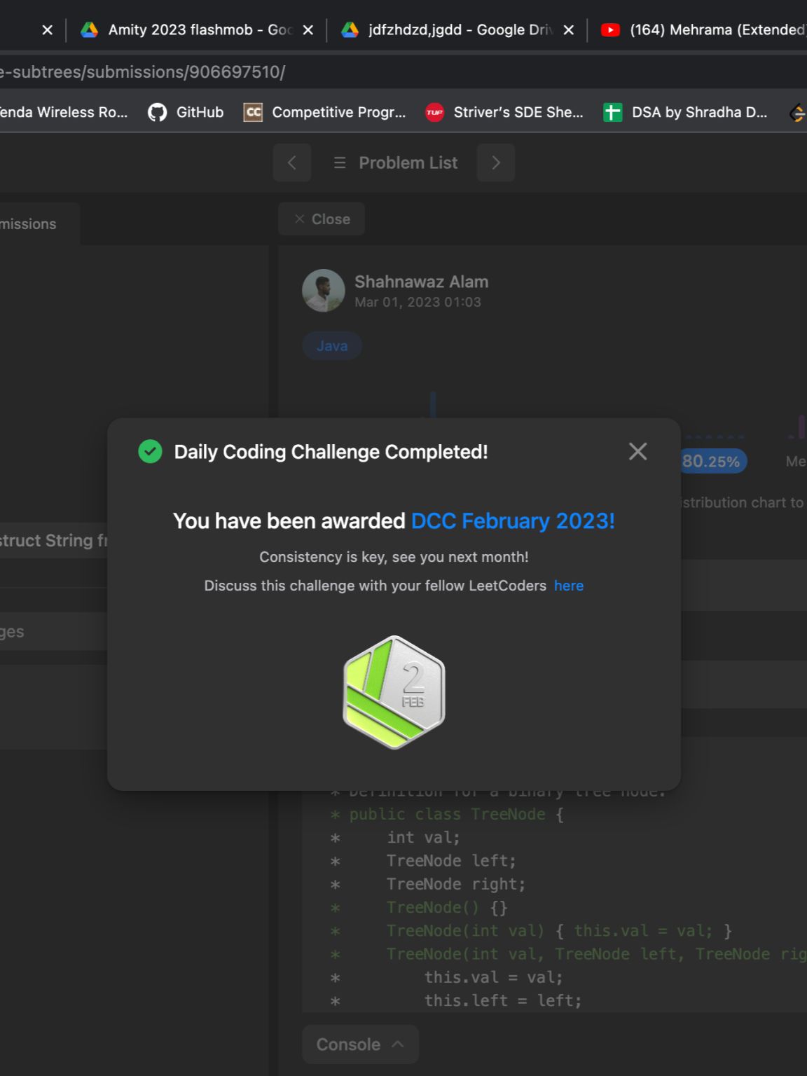 Shahnawaz Alam on LinkedIn: #leetcode #dailycoding #dailychallenge #coding Shahnawaz Alam on LinkedIn: #leetcode #dailycoding #dailychallenge #coding
