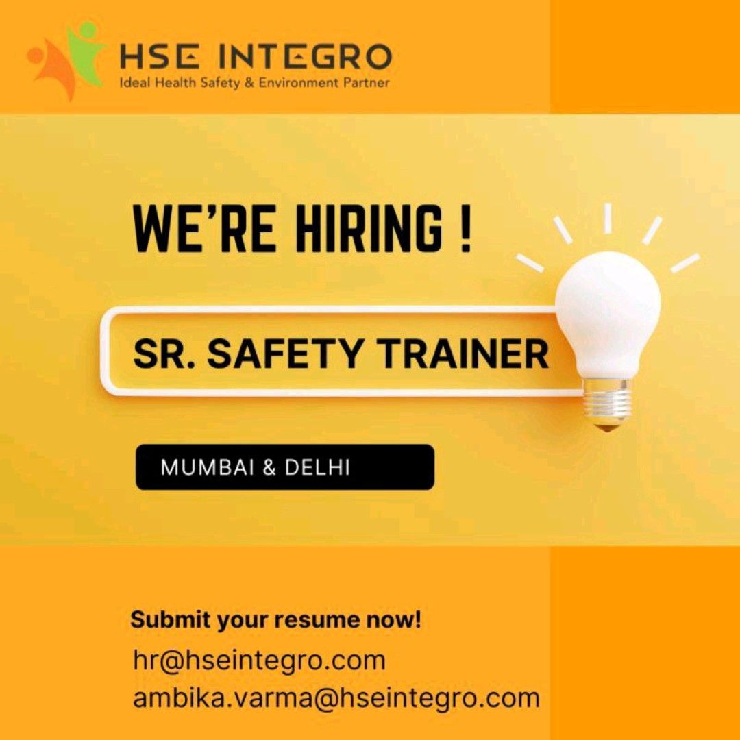 Vinod Choudhary on LinkedIn: #safety Vinod Choudhary on LinkedIn: #safety