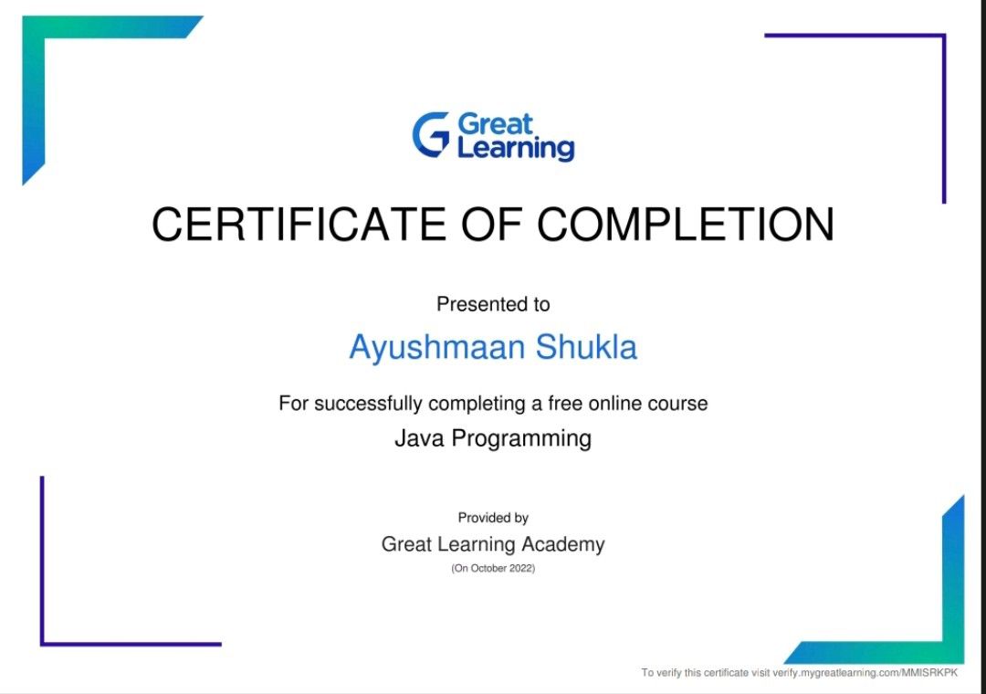 #java #programming #learning #microsoft #javadevelopers… | Ayushmaan Shukla #java #programming #learning #microsoft #javadevelopers… | Ayushmaan Shukla