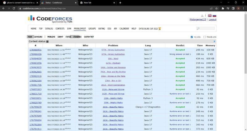sumit chaudhari on LinkedIn: 02/365,Solve 6 problems on Codeforces in Java. sumit chaudhari on LinkedIn: 02/365,Solve 6 problems on Codeforces in Java.