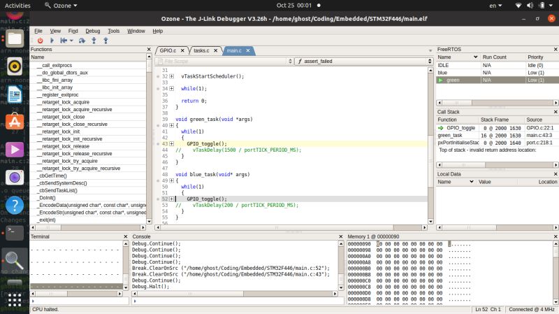 Mohammed Hisham on LinkedIn: Using RTOS aware debugging tools such as ... Mohammed Hisham on LinkedIn: Using RTOS aware debugging tools such as ...
