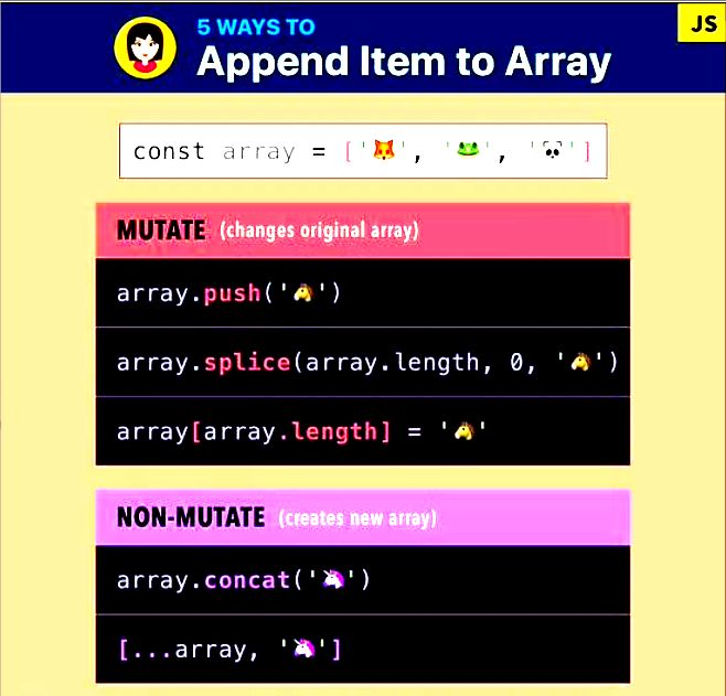 Priya Bagde ⭐ on LinkedIn: #array #javascript #typescript #reactjs # ... Priya Bagde ⭐ on LinkedIn: #array #javascript #typescript #reactjs # ...