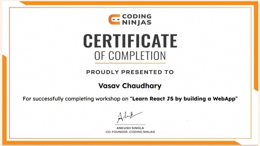 #codingninjas #reactjs #fun | VASAV CHAUDHARY #codingninjas #reactjs #fun | VASAV CHAUDHARY