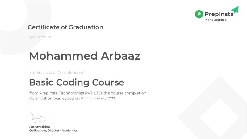 Mohammed Arbaaz on LinkedIn: #basiccoding #python #prepinsta #coding Mohammed Arbaaz on LinkedIn: #basiccoding #python #prepinsta #coding