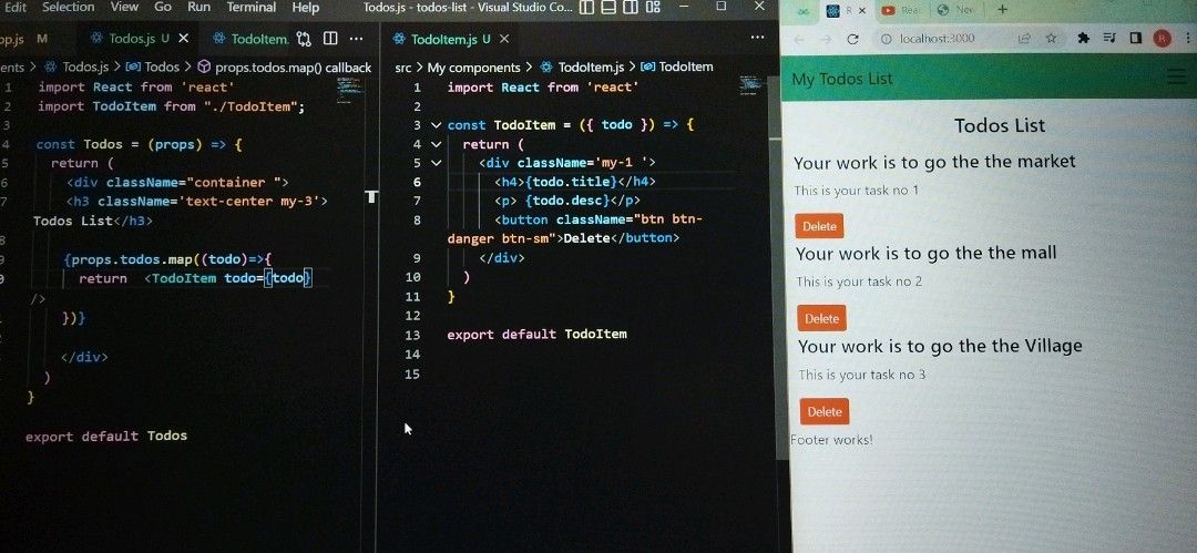 Rohit Gound on LinkedIn: #100daysofcode #reactjs #learning #todoslist Rohit Gound on LinkedIn: #100daysofcode #reactjs #learning #todoslist