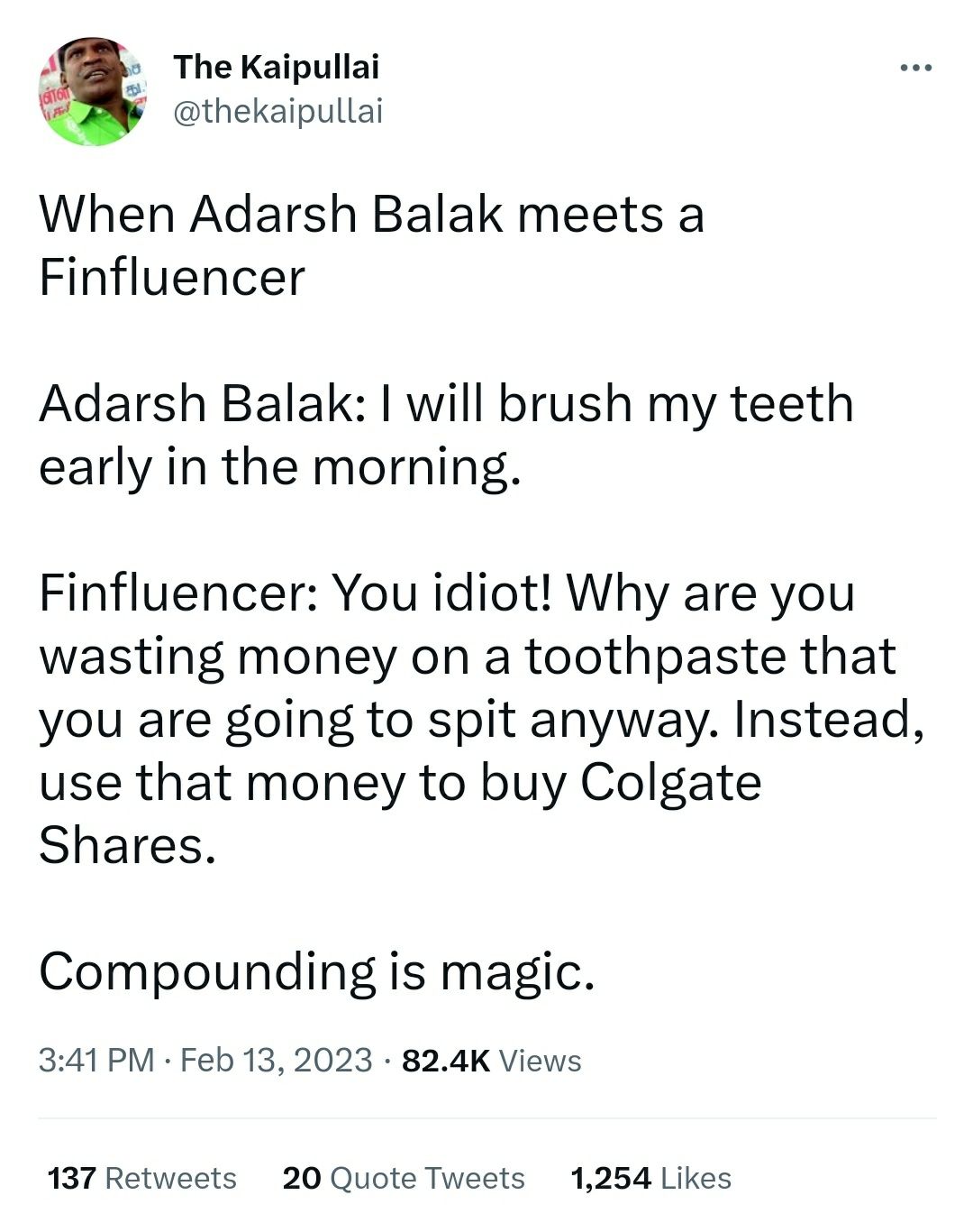 Naveen Sharda on LinkedIn: Came across this thread. Perfectly sums up ... Naveen Sharda on LinkedIn: Came across this thread. Perfectly sums up ...