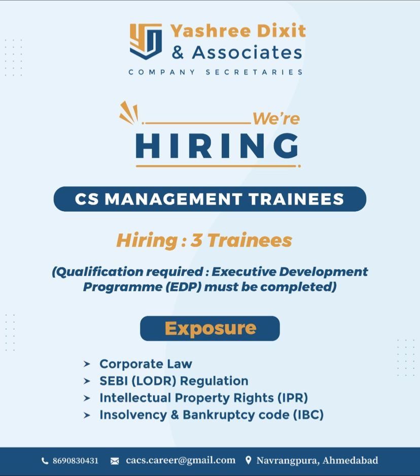 #hiring #trainee #companysecretary #student #executive #cleared ... #hiring #trainee #companysecretary #student #executive #cleared ...