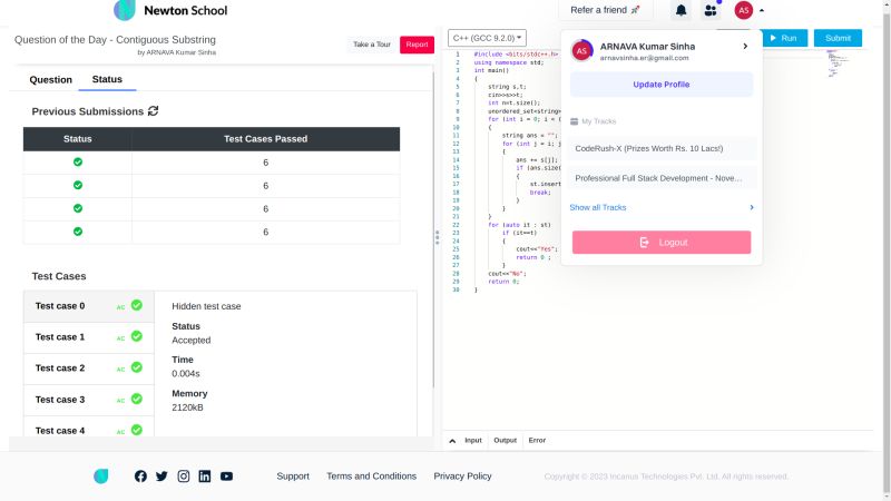 Arnava Sinha on LinkedIn: #cplusplus #cpp #day8 #30daysofcode # ... Arnava Sinha on LinkedIn: #cplusplus #cpp #day8 #30daysofcode # ...