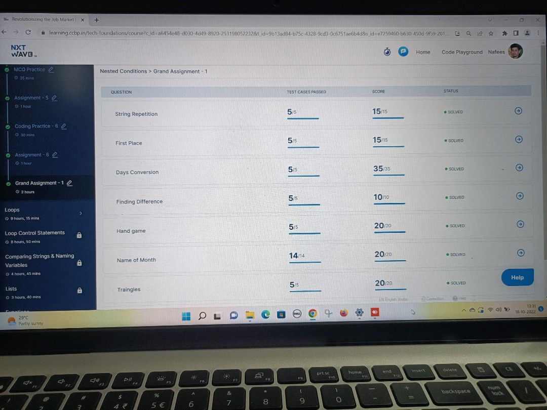 Nafees Khan on LinkedIn: #30daysofcode #ccbp #nxtwave #fullstack # ... Nafees Khan on LinkedIn: #30daysofcode #ccbp #nxtwave #fullstack # ...
