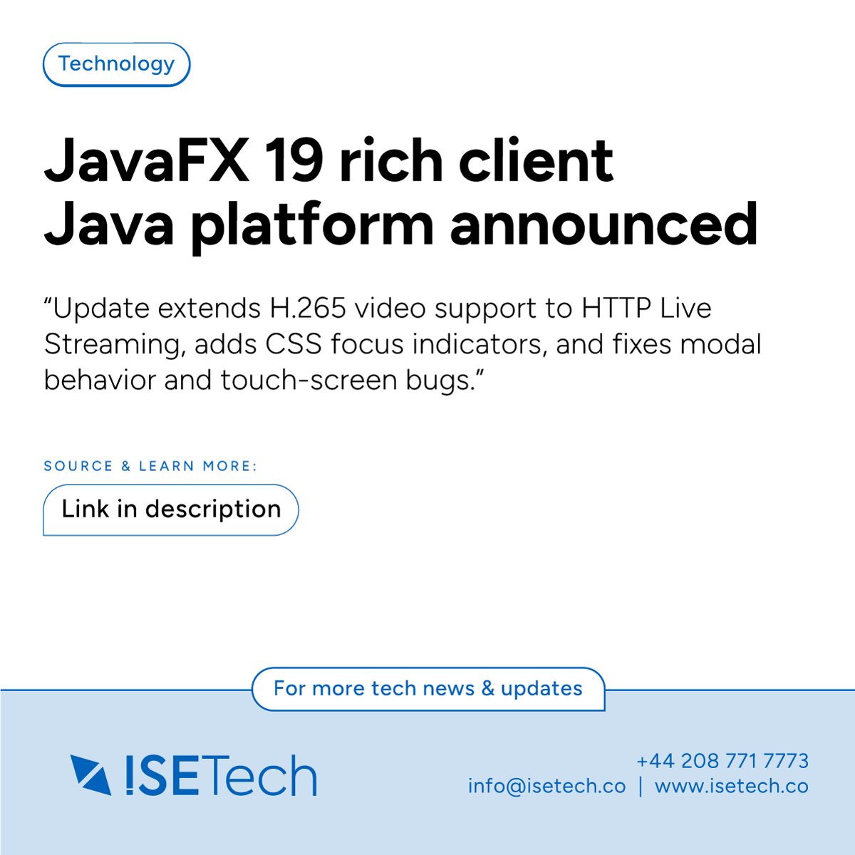 ISETech on LinkedIn: #java #javafx #developers #webdesign # ... ISETech on LinkedIn: #java #javafx #developers #webdesign # ...