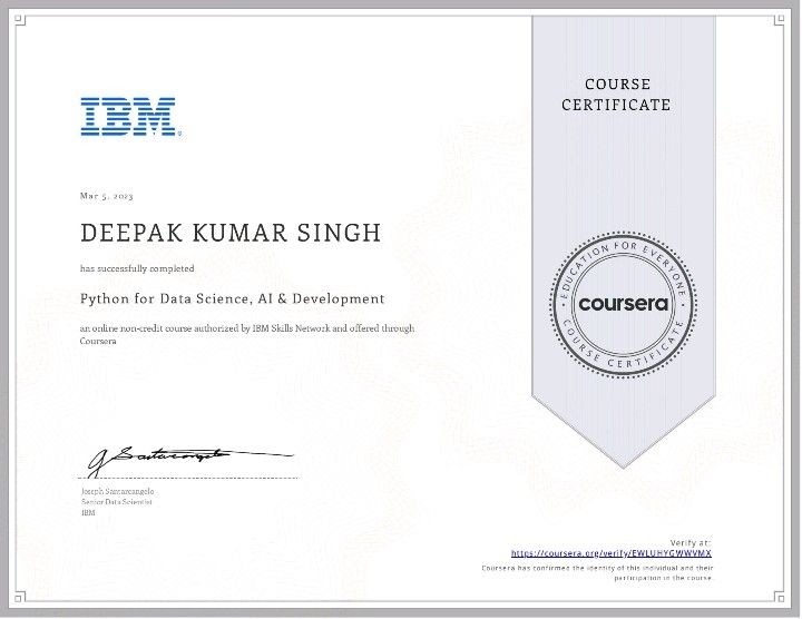 #datascience #python #dataanalytics #development | Deepak Kumar Singh #datascience #python #dataanalytics #development | Deepak Kumar Singh