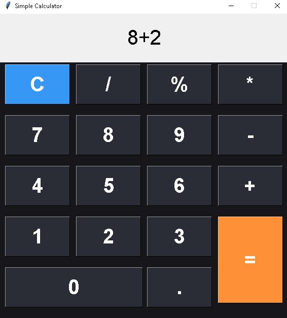 Khushi Garg on LinkedIn: #python #github #tkinter #guicalculator Khushi Garg on LinkedIn: #python #github #tkinter #guicalculator