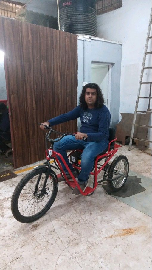 Rachit Prasad on LinkedIn: Custom electric tricycle made by mentor ... Rachit Prasad on LinkedIn: Custom electric tricycle made by mentor ...