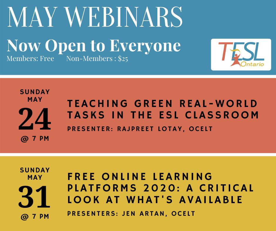TESL Ontario (Teachers of English as a Second Language) on LinkedIn ... TESL Ontario (Teachers of English as a Second Language) on LinkedIn ...
