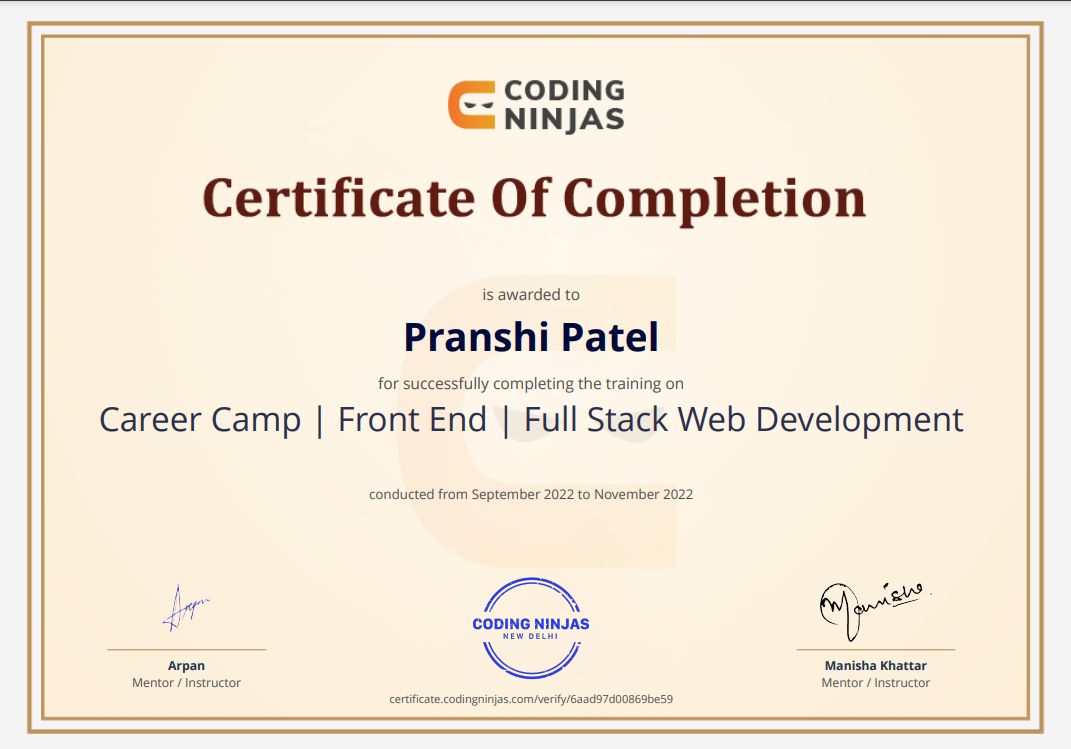 Pranshi Patel on LinkedIn: #codingninja #coding #html #css #javascript ... Pranshi Patel on LinkedIn: #codingninja #coding #html #css #javascript ...