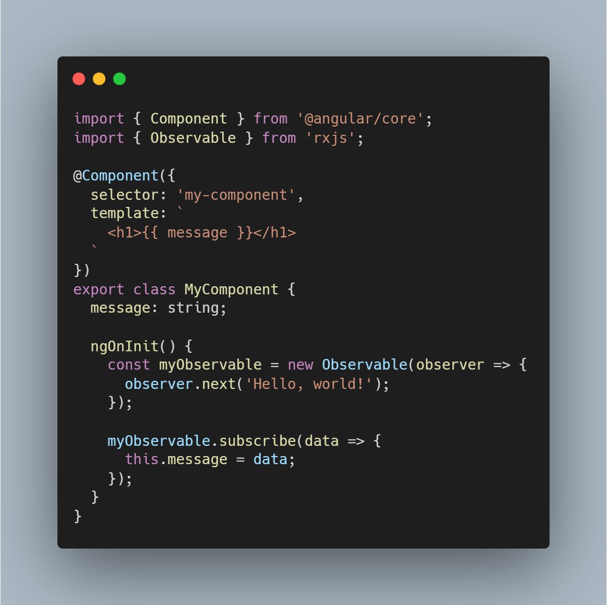 Khizer Ali on LinkedIn: #programming #typescript #angular #subscribe Khizer Ali on LinkedIn: #programming #typescript #angular #subscribe