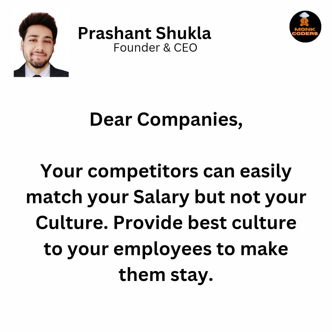 Prashant Shukla on LinkedIn: #culture #salary #linkdinpost # ... Prashant Shukla on LinkedIn: #culture #salary #linkdinpost # ...