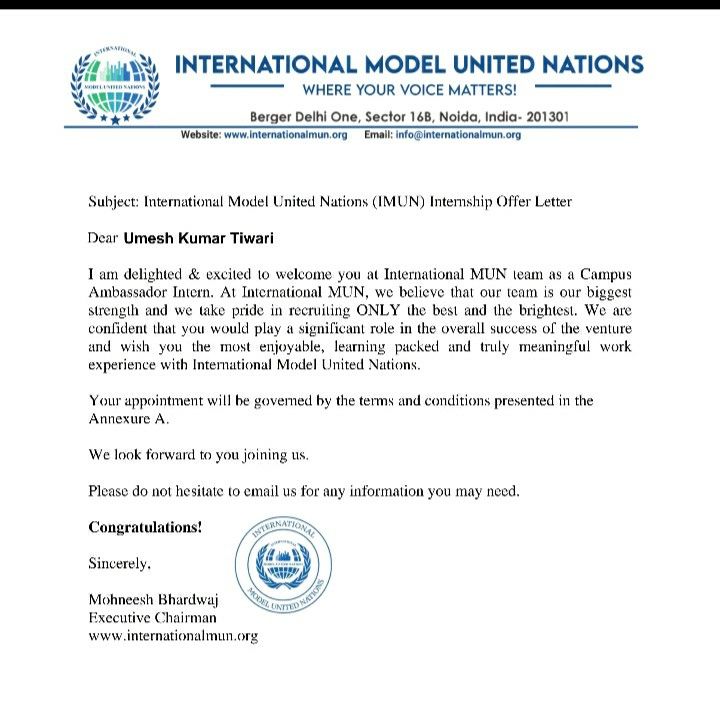 Umesh Kumar Tiwari on LinkedIn: #international_mun #socialmedia # ... Umesh Kumar Tiwari on LinkedIn: #international_mun #socialmedia # ...