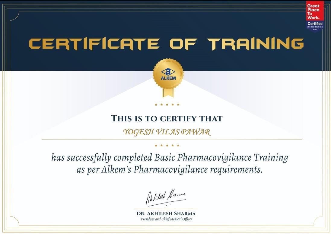Yogesh Pawar on LinkedIn: Successfully Completed Basics ... Yogesh Pawar on LinkedIn: Successfully Completed Basics ...