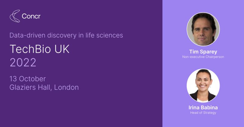 Concr on LinkedIn: #techbiouk #techbio #lifesciences #drugdiscovery # ... Concr on LinkedIn: #techbiouk #techbio #lifesciences #drugdiscovery # ...