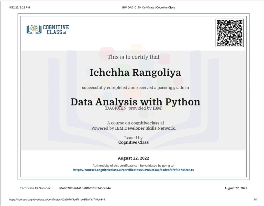 Ichchha Bhatt on LinkedIn: #data #python #datasciencewithpython # ... Ichchha Bhatt on LinkedIn: #data #python #datasciencewithpython # ...