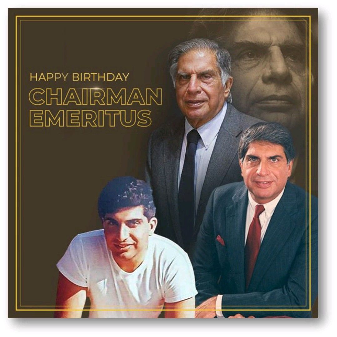 Happy Birthday Sir Ratan Tata | Chandan Kumar Jha Happy Birthday Sir Ratan Tata | Chandan Kumar Jha