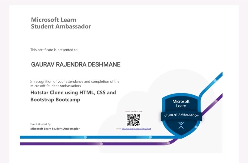 Gaurav Deshmane on LinkedIn: #devtown #bootcamp Gaurav Deshmane on LinkedIn: #devtown #bootcamp