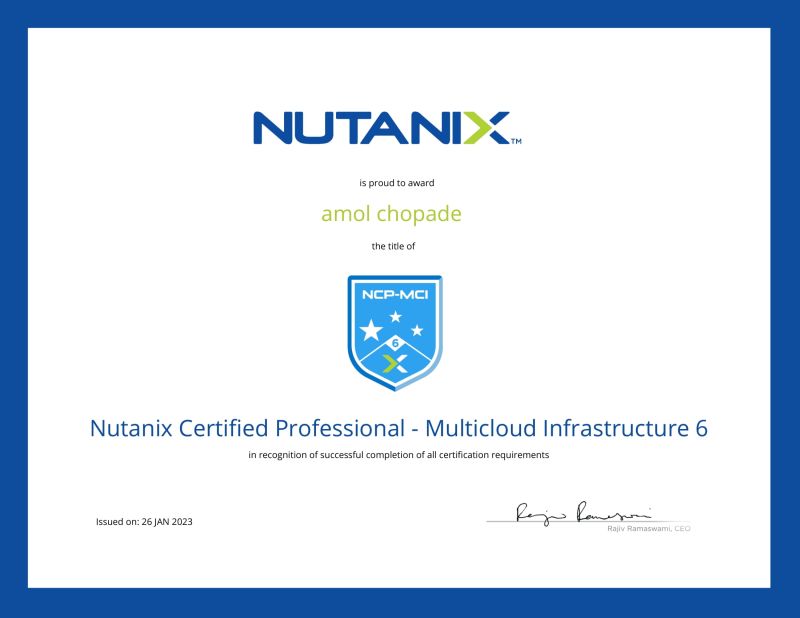 Amol Chopade on LinkedIn: #cloudcomputing #hyperconverged #virtualization Amol Chopade on LinkedIn: #cloudcomputing #hyperconverged #virtualization