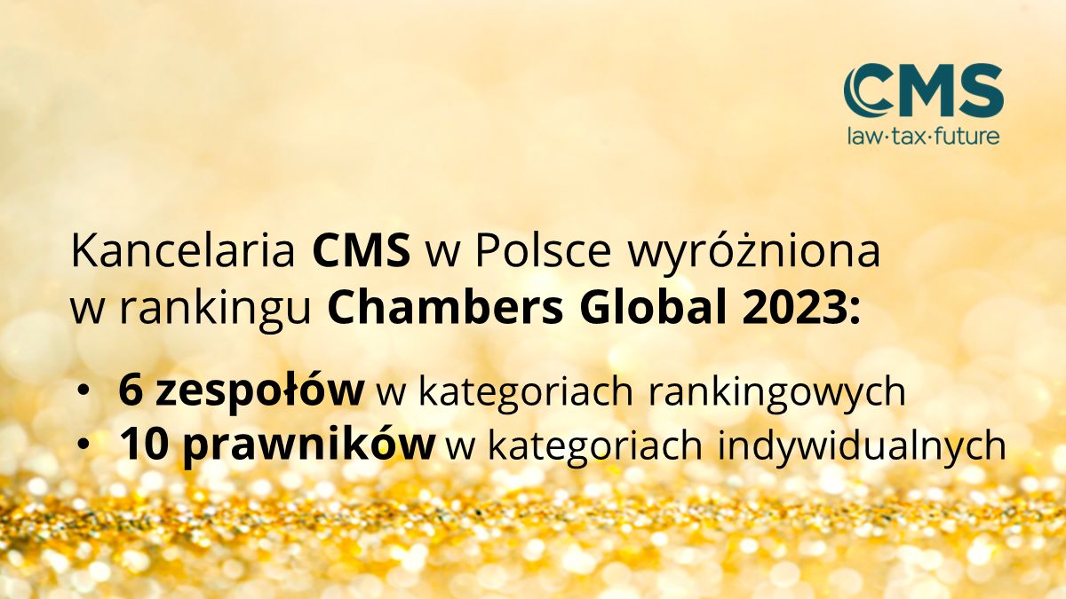 CMS Poland on LinkedIn: #cms #cms #cms #cmslaw #business #success # ... CMS Poland on LinkedIn: #cms #cms #cms #cmslaw #business #success # ...